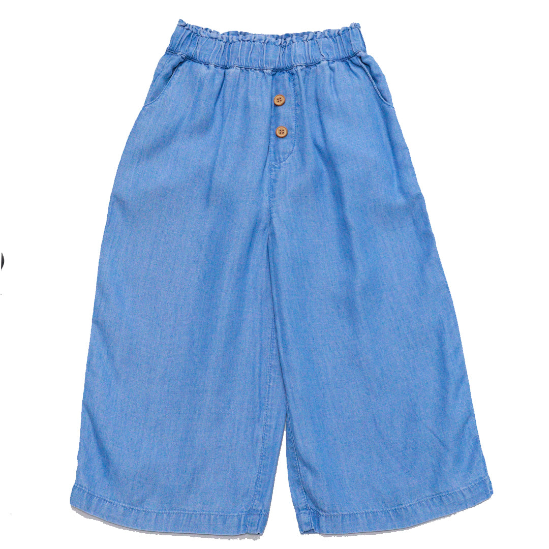 Tencel Wide Leg Trousers Trouser | Nawao.com